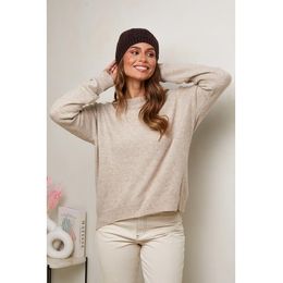 Soft Cashmere Pullover in Beige - 74% | Gr&ouml;&szlig;e 38/40 | Damen-pullover-cardigans
