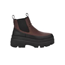 UGG Australia UGG Leder-Chelsea-Boots "Brisbane" in Braun - 37% | Gr&ouml;&szlig;e 38 | Stiefeletten