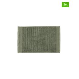 HNL 3er-Set: G&auml;stehandt&uuml;cher "Prestige" in Khaki - 47% | Gr&ouml;&szlig;e 30x50 cm | Badtextilien