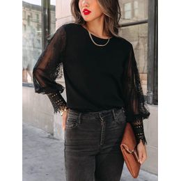 LA Angels Bluse in Schwarz - 65% | Gr&ouml;&szlig;e S | Damen-blusen