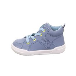 Superfit Leder-Sneakers in Hellblau - 46% | Gr&ouml;&szlig;e 22 | Babysneakers