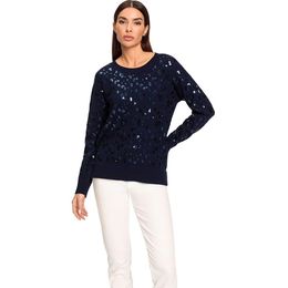 Heine Pullover in Dunkelblau - 55% | Gr&ouml;&szlig;e 40 | Damen-pullover-cardigans