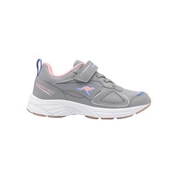 Kangaroos Sneakers "K-Ni Roug EV" in Grau/ Rosa/ Hellblau - 45% | Gr&ouml;&szlig;e 39 | Kindersneakers
