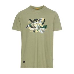 Camel Active Shirt in Khaki - 52% | Gr&ouml;&szlig;e M | Herren-plussize