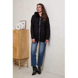 Soft Cashmere Cardigan in Schwarz - 82% | Gr&ouml;&szlig;e 34/36 | Damen-pullover-cardigans