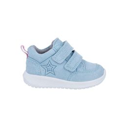 Richter Shoes Leder-Sneakers "Timmy" in Hellblau - 52% | Gr&ouml;&szlig;e 28 | Kindersneakers