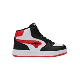 Kangaroos Sneakers "Deck" in Wei&szlig;/ Rot/ Schwarz - 44% | Gr&ouml;&szlig;e 35 | Kindersneakers