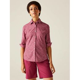 Regatta Funktionshemd "Kinnis" in Pink - 70% | Gr&ouml;&szlig;e 40 | Damen-outdoor-tops-shirts