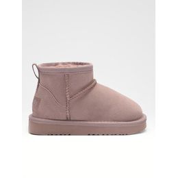 Lelli Kelly Leder-Winterboots "Giulia" in Rosa - 50% | Gr&ouml;&szlig;e 28 | Kinderstiefel