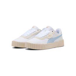 Puma Sneakers "Carina 3.0 Memoires" in Creme/ Hellblau - 51% | Gr&ouml;&szlig;e 39 | Kindersneakers