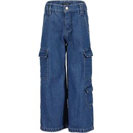 Blue Seven Cargo-Jeans - Loose Fit - in Blau - 45% | Gr&ouml;&szlig;e 98 | Kinderjeans
