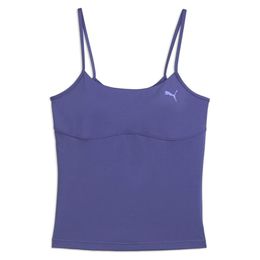 Puma Trainingstop in Lila - 44% | Gr&ouml;&szlig;e XS | Damen-outdoor-tops-shirts