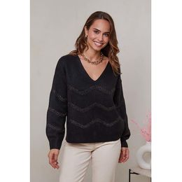 Soft Cashmere Pullover in Schwarz - 72% | Gr&ouml;&szlig;e 34/36 | Damen-pullover-cardigans