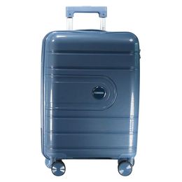 Geographical Norway Hardcase-Trolley "Savage" in Blaugrau - (B)34 x (H)53 x (T)21 cm - 58% | Damen-koffer-reisegepaeck