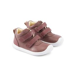 Bundgaard Leder-Sneakers "The Walk Strap Sporty" in Dunkelrosa - 57% | Gr&ouml;&szlig;e 20 | Babysneakers