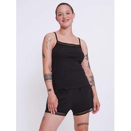 Sloggi Hemdchen in Schwarz - 40% | Gr&ouml;&szlig;e L | Damen-loungewear