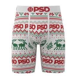 Psd Boxer shorts 'FAIR ISLE' male White size XL