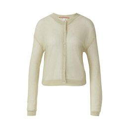 Qs Knit Cardigan female Beige size XXL