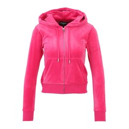 Juicy Couture Petite Zip-Up Hoodie 'ROBERTSON' female Pink size XS