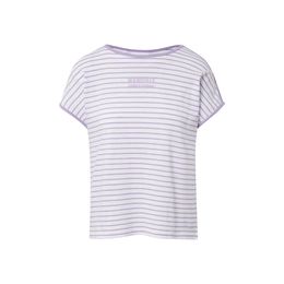 comma, comma casual identity Shirt Damen Gr&ouml;&szlig;e 4XL lavendel / wei&szlig;