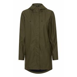 Fransa Raincoat 'Rainfall' female Green size XL