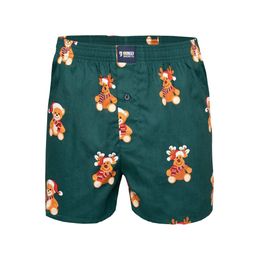 Happy Shorts Boxer shorts 'Christmas' male Green size S