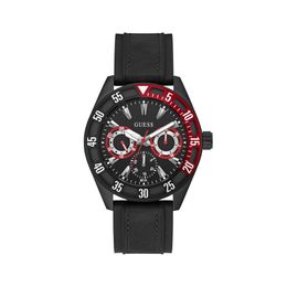 Guess Analog Watch ' LETTERMAN ' male Black size One Size