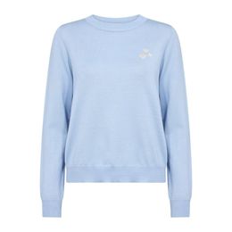 Saint Tropez Pullover 'Valentina' Damen Gr&ouml;&szlig;e XXL himmelblau / offwhite
