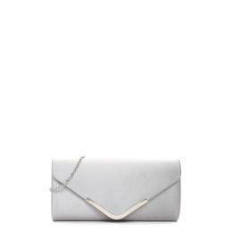 Tamaris Clutch 'Amalia' female Silver size One Size