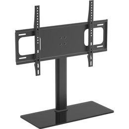 Mid.you Tv-Rack, Schwarz, Metall, Glas, 66x67.4x25 cm, Wohnzimmer, TV M&ouml;bel, TV-Racks