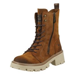 Mustang Lace-Up Ankle Boots female Brown size 41