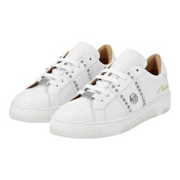 Philipp Plein Low-Top Sneaker - Sneaker - Gr. 44 (EU) - in Wei&szlig; - f&uuml;r Damen