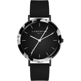 Liebeskind Berlin Uhr Damen Gr&ouml;&szlig;e One Size schwarz / silber