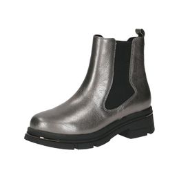 Caprice Chelsea Boots Damen Gr&ouml;&szlig;e 36 silber Winterschuhe