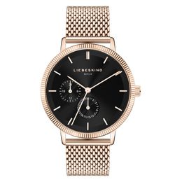 Liebeskind Berlin Analog Watch female Gold size One Size
