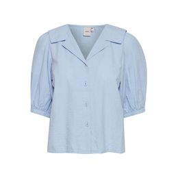 Ichi Bluse 'IHFiliz' Damen Gr&ouml;&szlig;e XL blau
