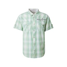 CAMP DAVID Button Up Shirt male Green size 4XL