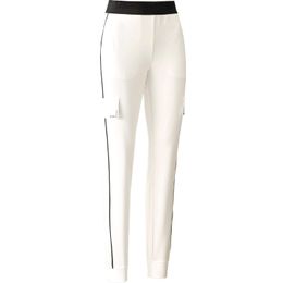 CR&Eacute;ATION L Damen Jogg Pants mit Oberschenkel-Taschen ecru Gr&ouml;&szlig;e 44