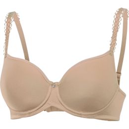 Viania Damen T-Shirt-BH mit B&uuml;gel , aus Spacer-Material camel Gr&ouml;&szlig;e 95D