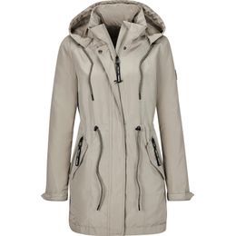 CREATION L PREMIUM Damen Funktionsjacke mit Kapuze, abnehmbar schlamm Gr&ouml;&szlig;e 40