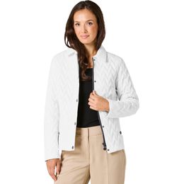 CREATION L PREMIUM Damen Leichtdaunenjacke mit schm&uuml;ckenden Accessoires wei&szlig; Gr&ouml;&szlig;e 42