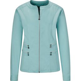 CREATION L PREMIUM Damen Jeansjacke mit hochwertiger Innenverarbeitung mint Gr&ouml;&szlig;e 36