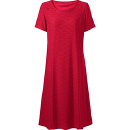 CR&Eacute;ATION L Damen Jerseykleid blickdicht gef&uuml;ttert erdbeere Gr&ouml;&szlig;e 36
