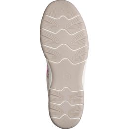 Jana Damen Klettschuh mit floralem Druck beige Gr&ouml;&szlig;e 39