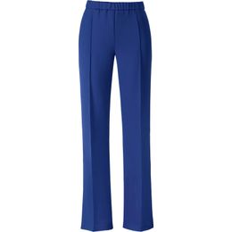 CR&Eacute;ATION L Damen Anzughose mit Dehnbund royalblau Gr&ouml;&szlig;e 20