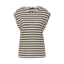 comma, COMMA T-Shirt Damen Gr&ouml;&szlig;e XXS beige / braun