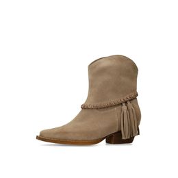 Sacha London SACHA Stiefelette Damen Gr&ouml;&szlig;e 42 beige Winterschuhe