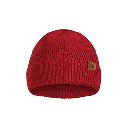 DANISH ENDURANCE Beanie 'Merino' Herren Gr&ouml;&szlig;e 55/60 rot