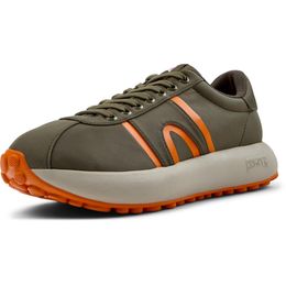 Camper Sneaker 'Pelotas Athens' Herren Gr&ouml;&szlig;e 42 oliv / orange