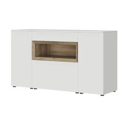Content Sideboard Case wei&szlig; Ma&szlig;e (cm): B: 161 H: 90 T: 49.0 &raquo; M&ouml;bel Kraft